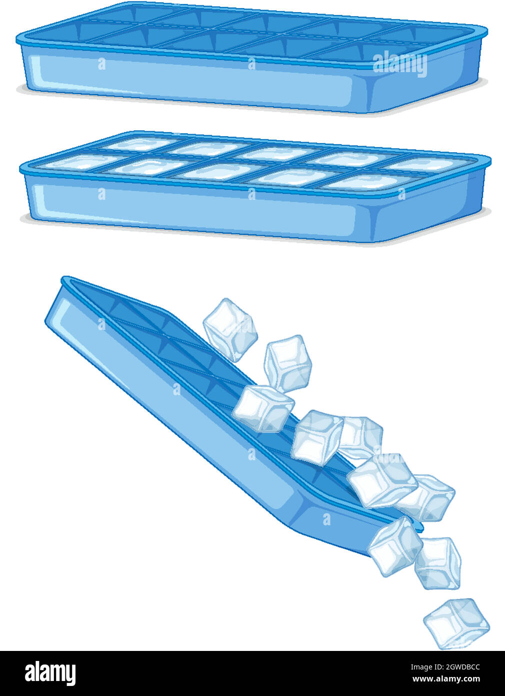Cartoon ice cube hi-res stock photography and images - Alamy