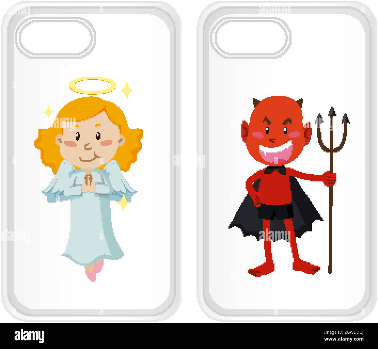 Mobile mask Stock Vector Images - Alamy