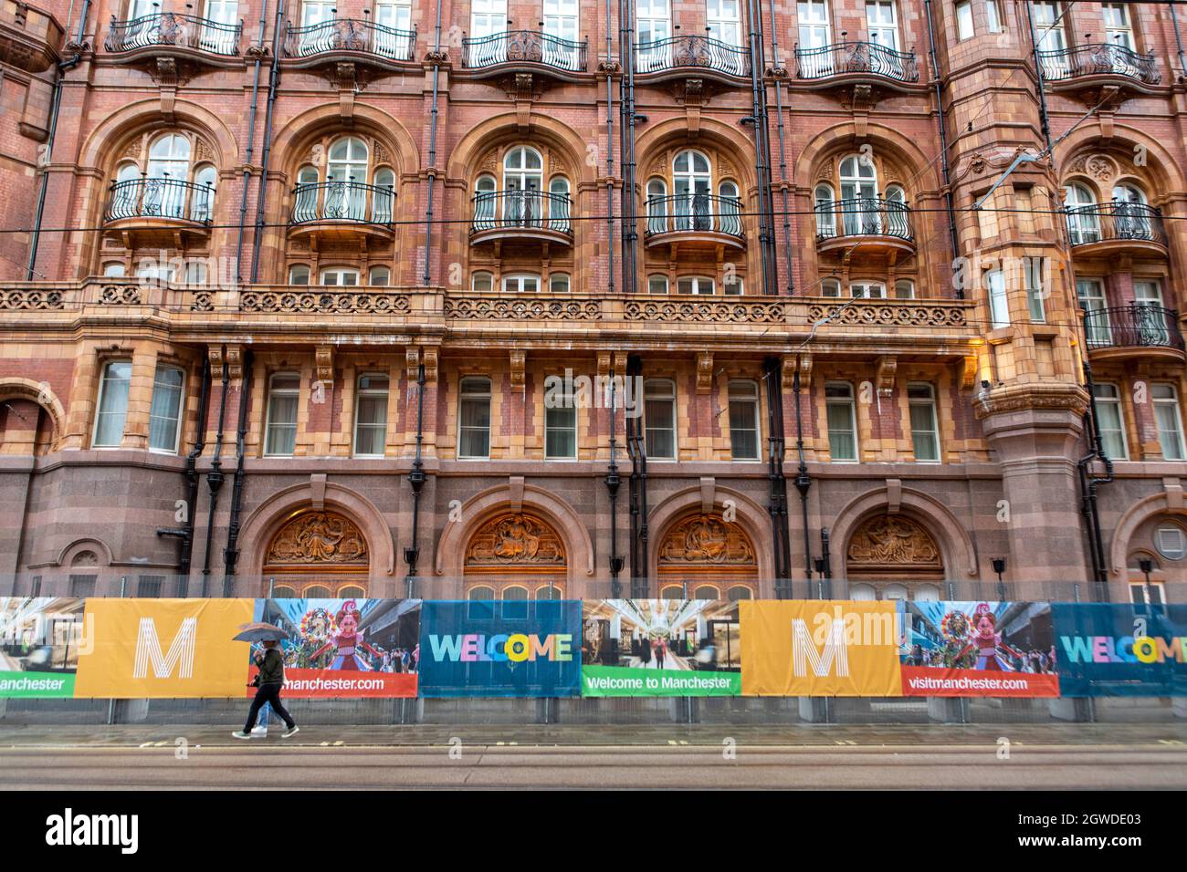 Preparations and security for the Conservative Party Conference ...