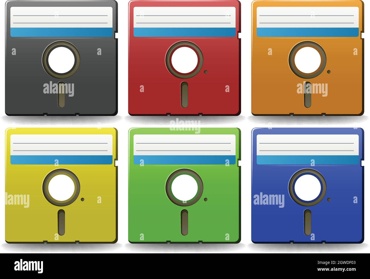 Cartoon old computer disk hi-res stock photography and images - Alamy