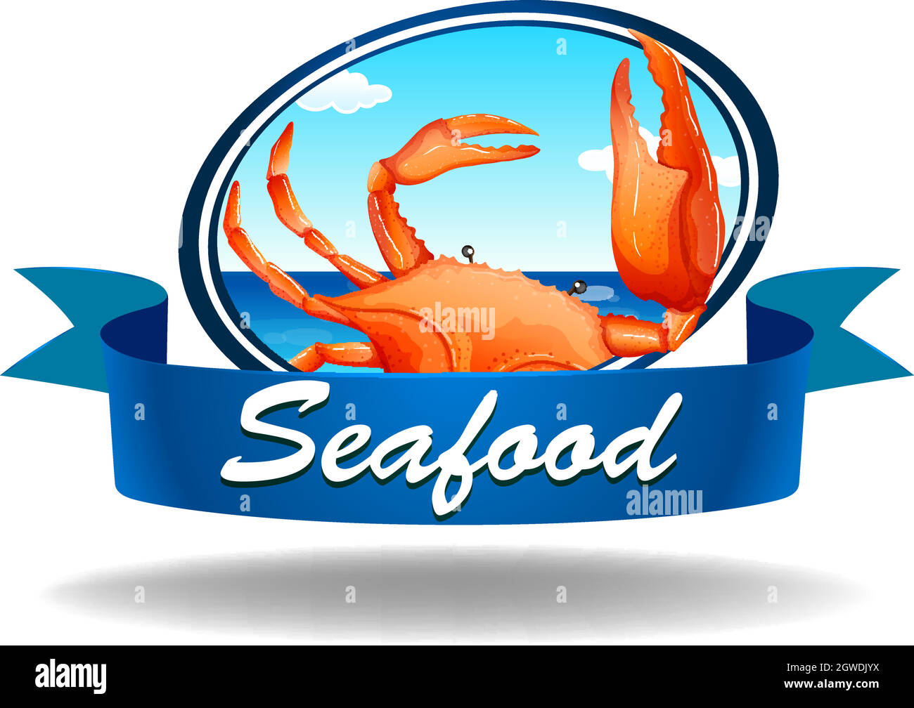 Seafood sign hi-res stock photography and images - Alamy
