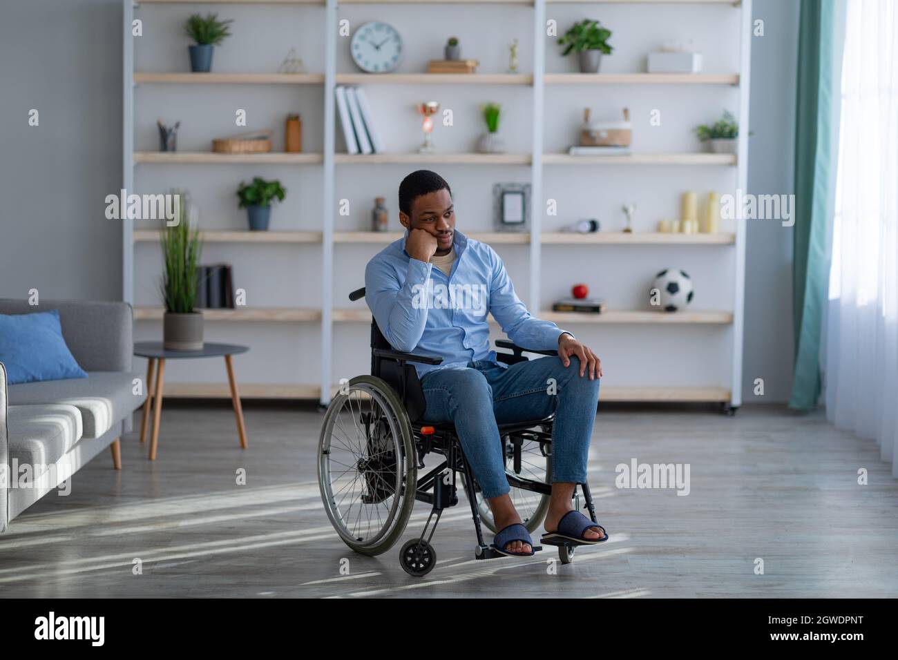 Sad Handicapped People