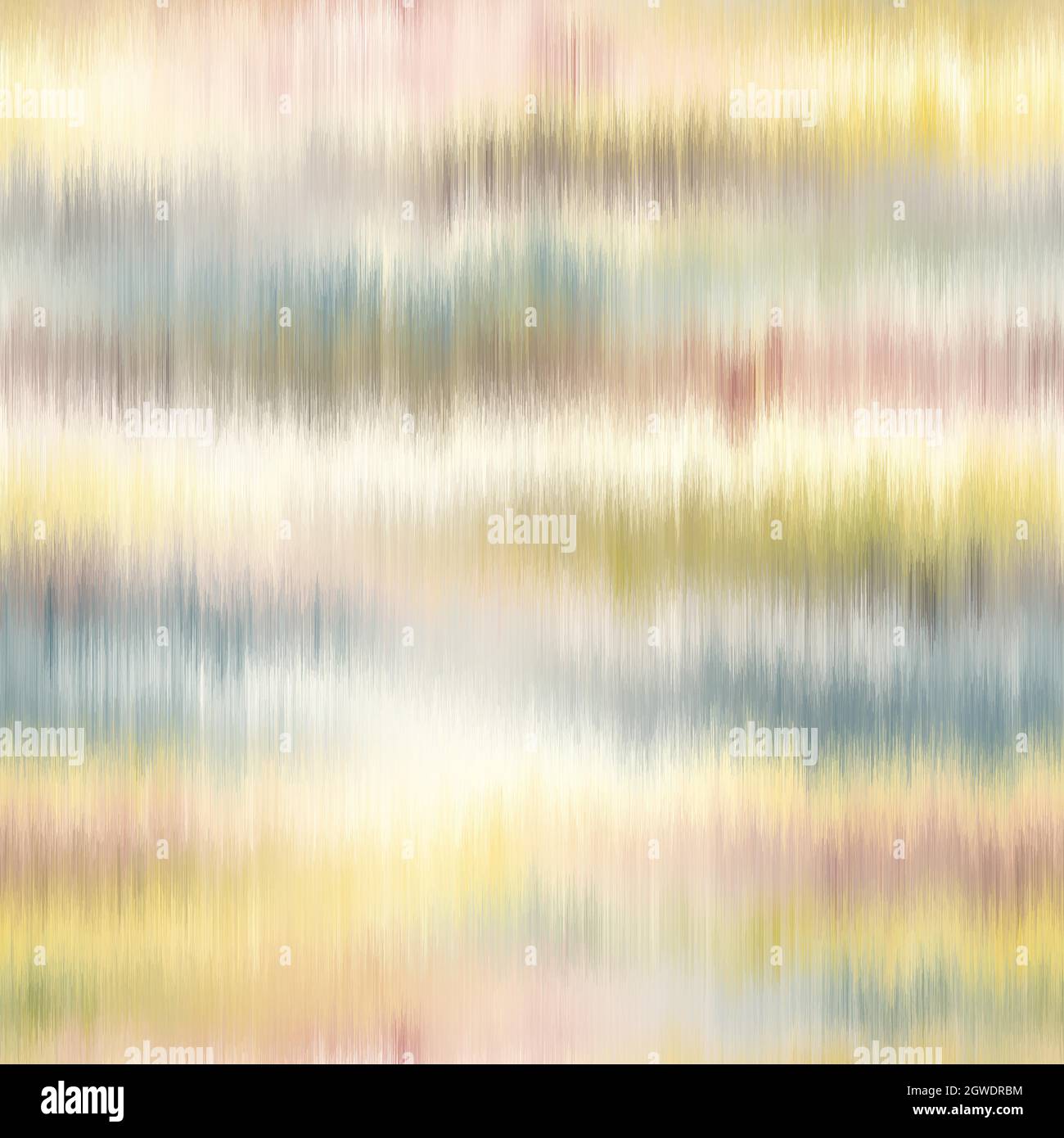 Seamless vector tie dye multicolor bleeding stripe pattern for surface ...