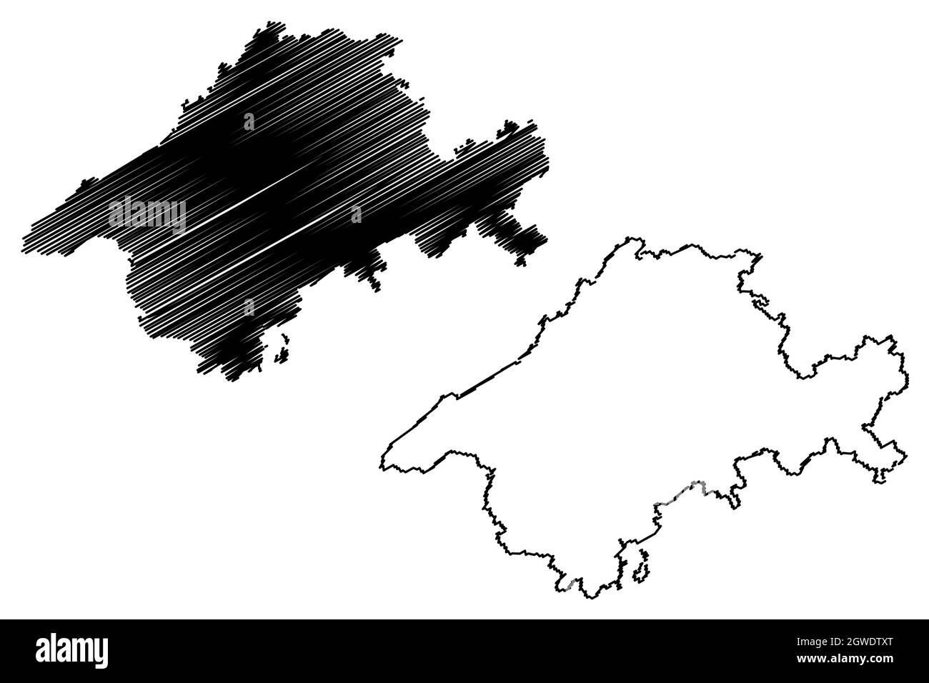 Jabalpur district (Madhya Pradesh State, Jabalpur division, Republic of ...