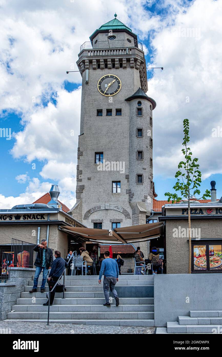 The Casino Tower, Frohnau , Berlin. Built 1910. Historic Listed ...