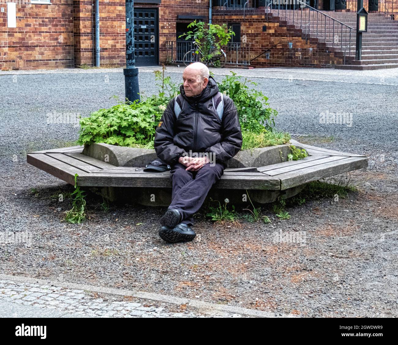 Saint John's Church. Evangelical Protestant church on Zeltinger Platz ...