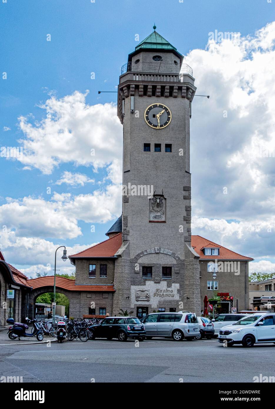 The Casino Tower, Frohnau , Berlin. Built 1910. Historic Listed ...
