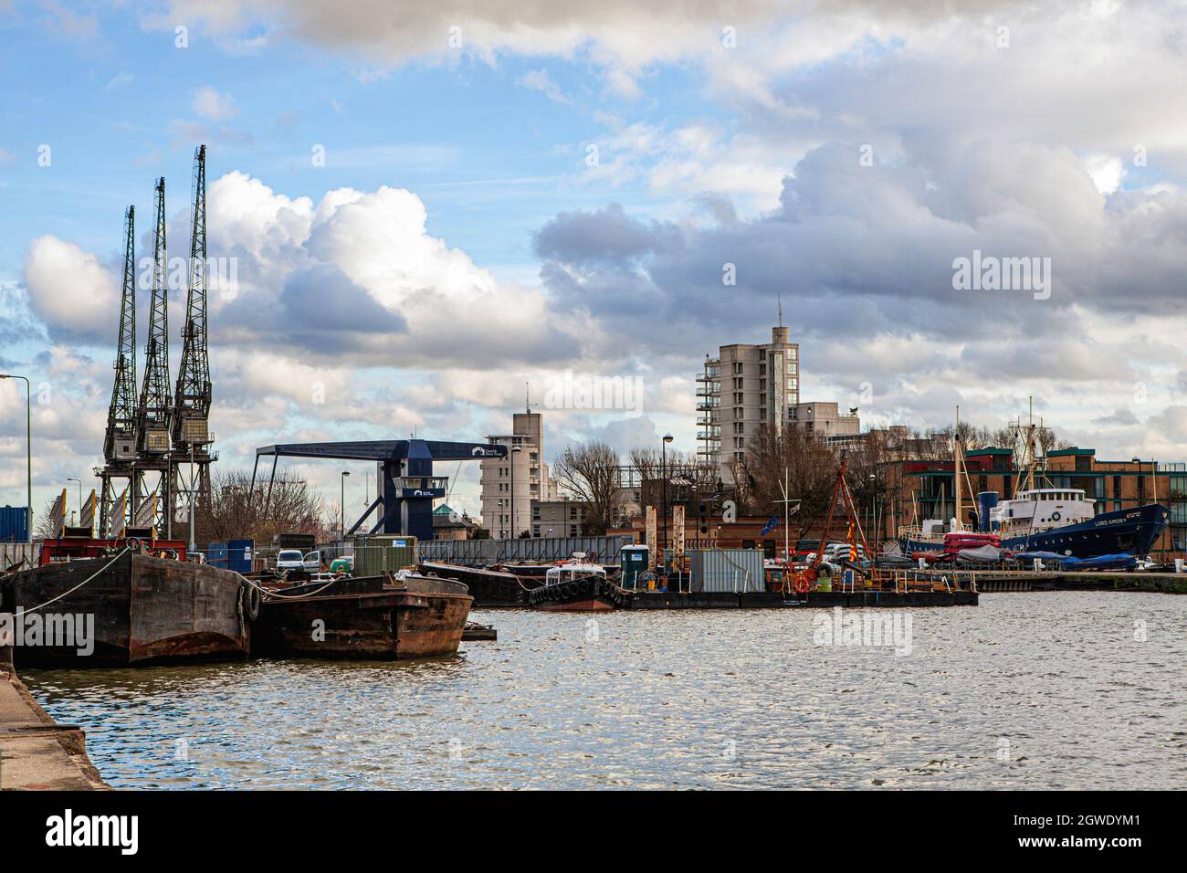 South west india dock hi-res stock photography and images - Alamy