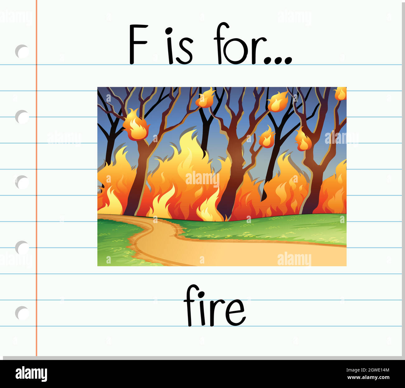 Letter fire alphabet hi-res stock photography and images - Alamy