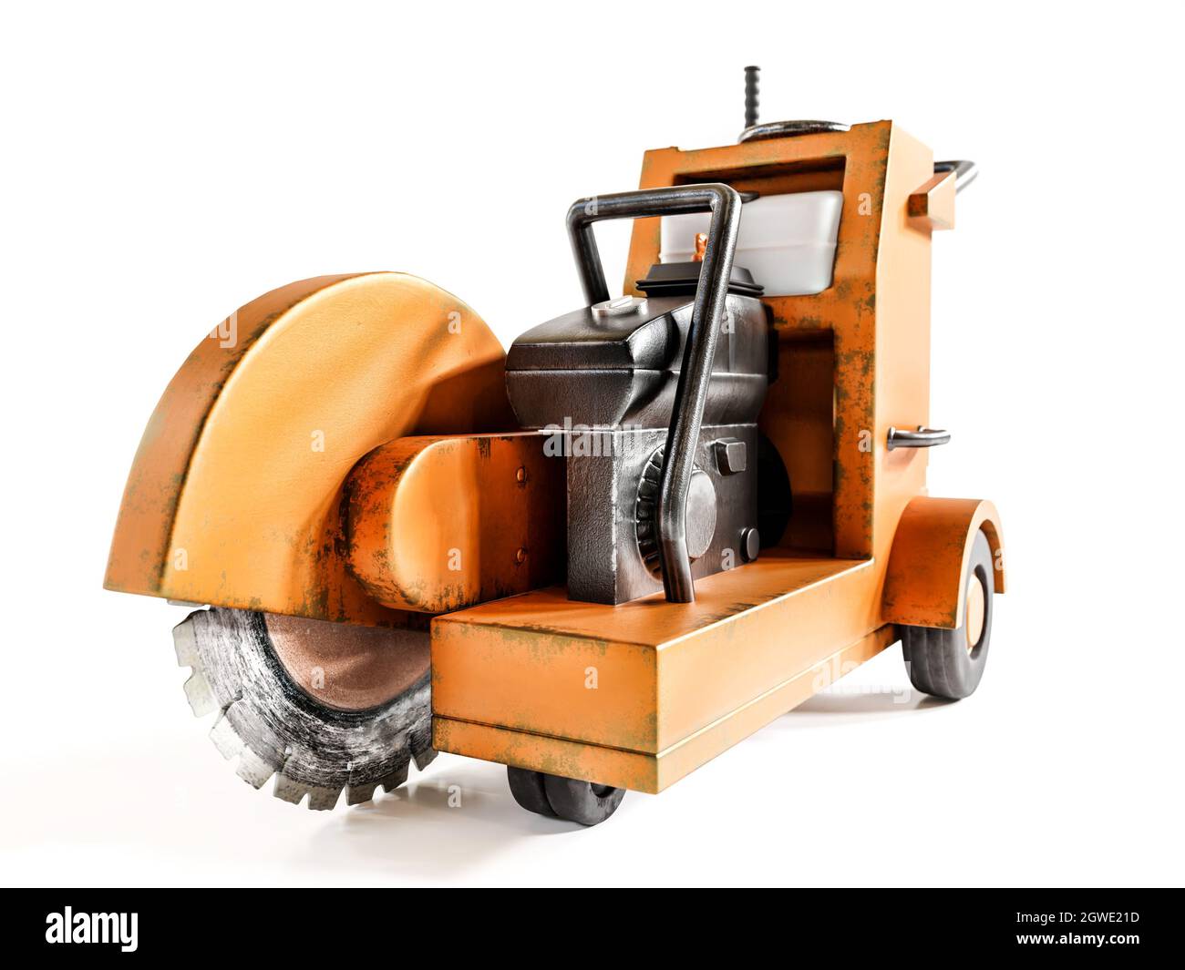 Pavement cutting Cut Out Stock Images & Pictures - Alamy