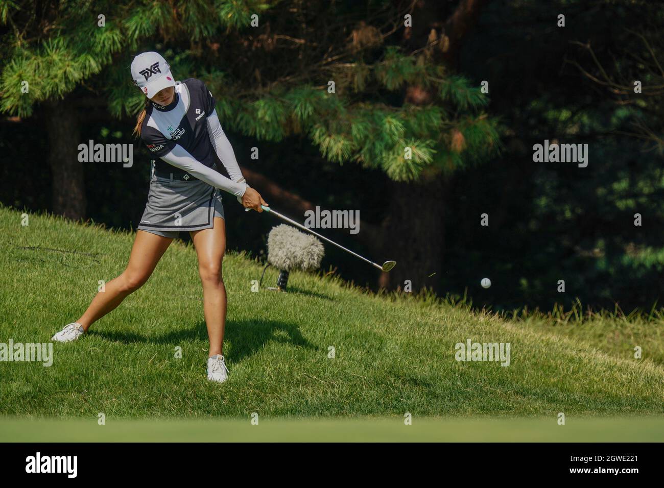 October 3, 2021, South Korea: Oct 3, 2021-Pocheon, South Korea-Lydia Ko ...