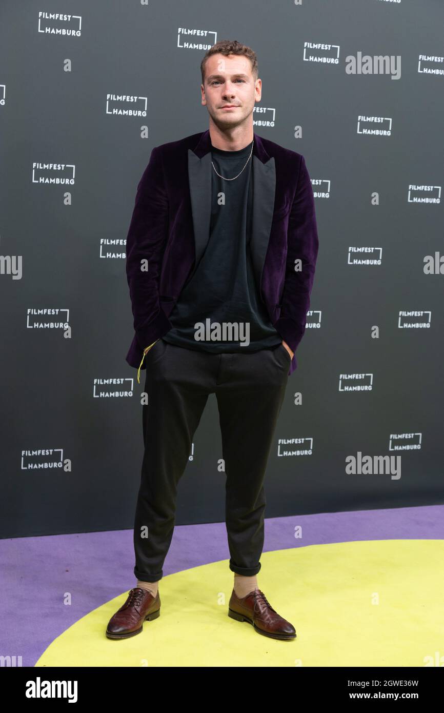 The Actor Louis Nitsche At The Film Festival Hamburg Stock Photo - Alamy