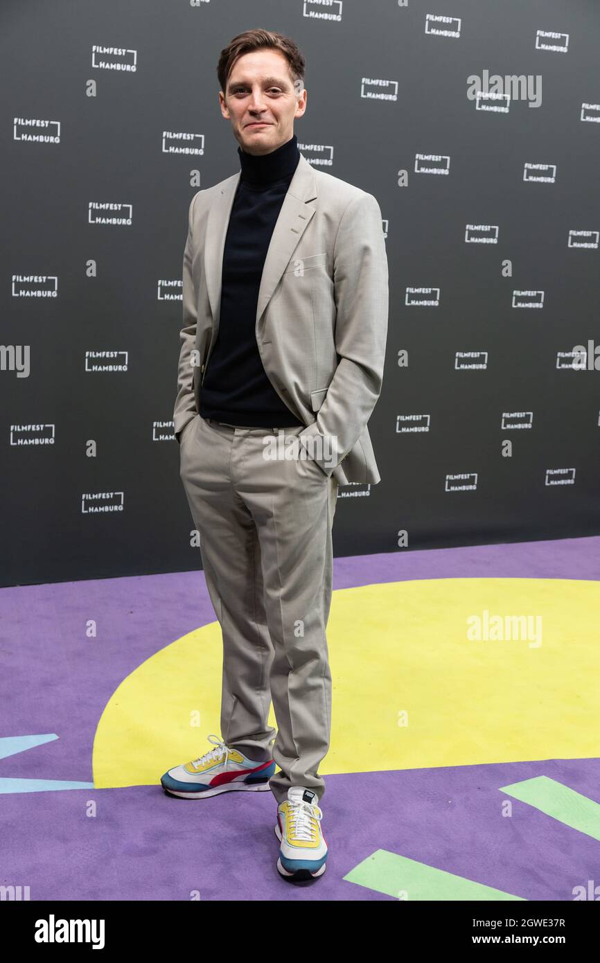 The Actor Jonas Nay At The Film Festival Hamburg Stock Photo - Alamy