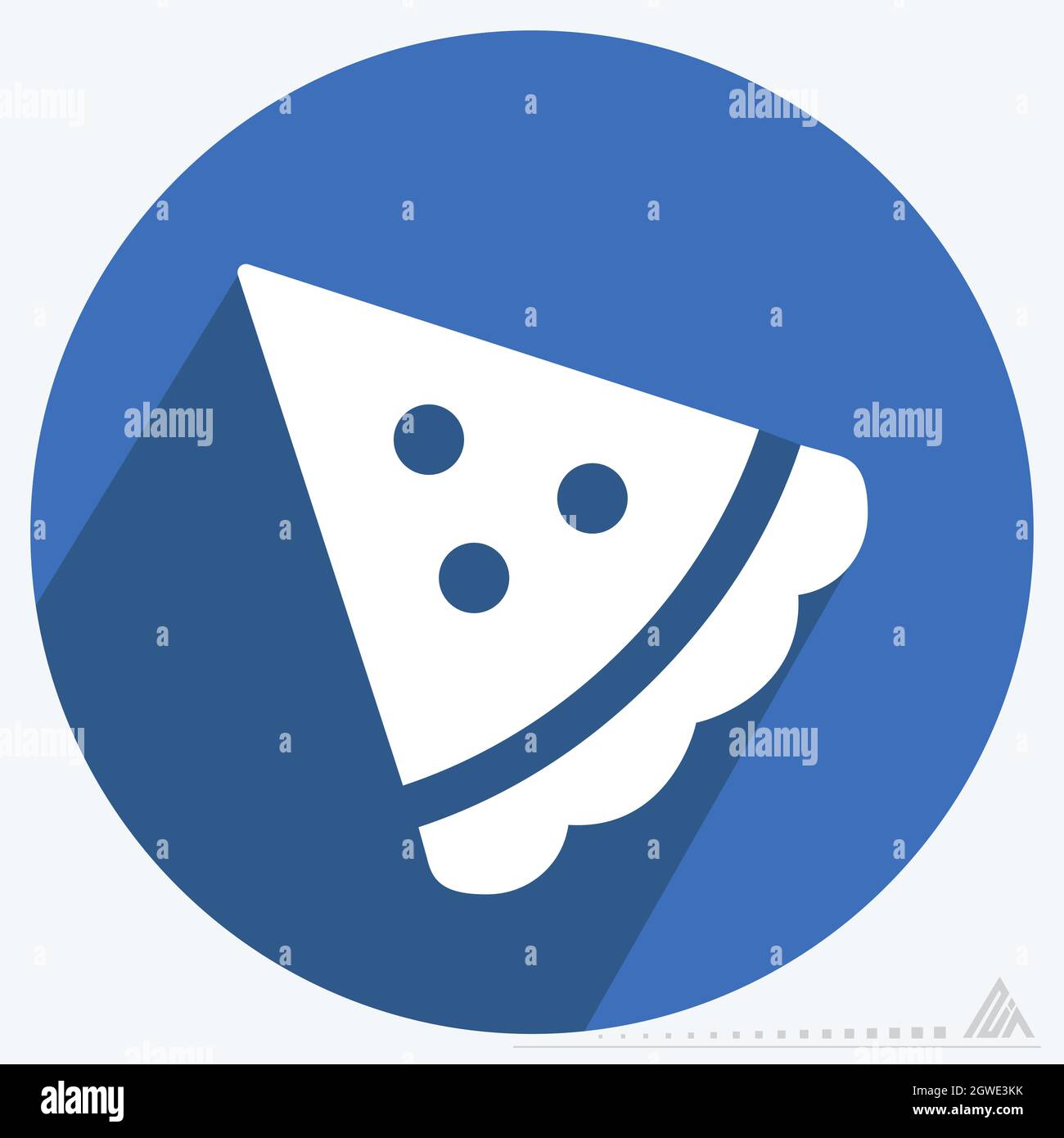 Simple pizza icon Stock Vector Images - Alamy