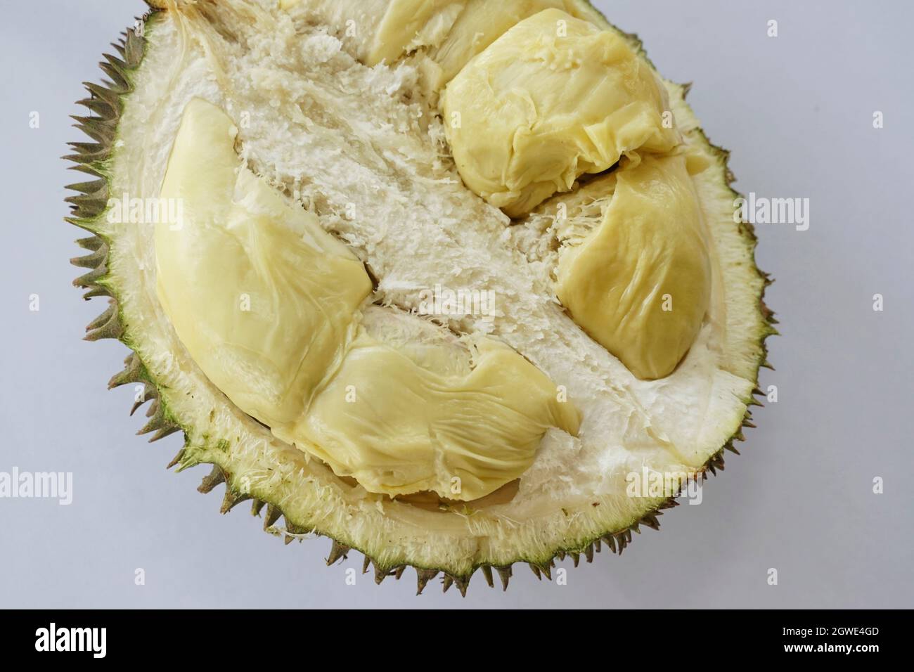 Cross Section The Fruit The Durian High Resolution Stock Photography ...