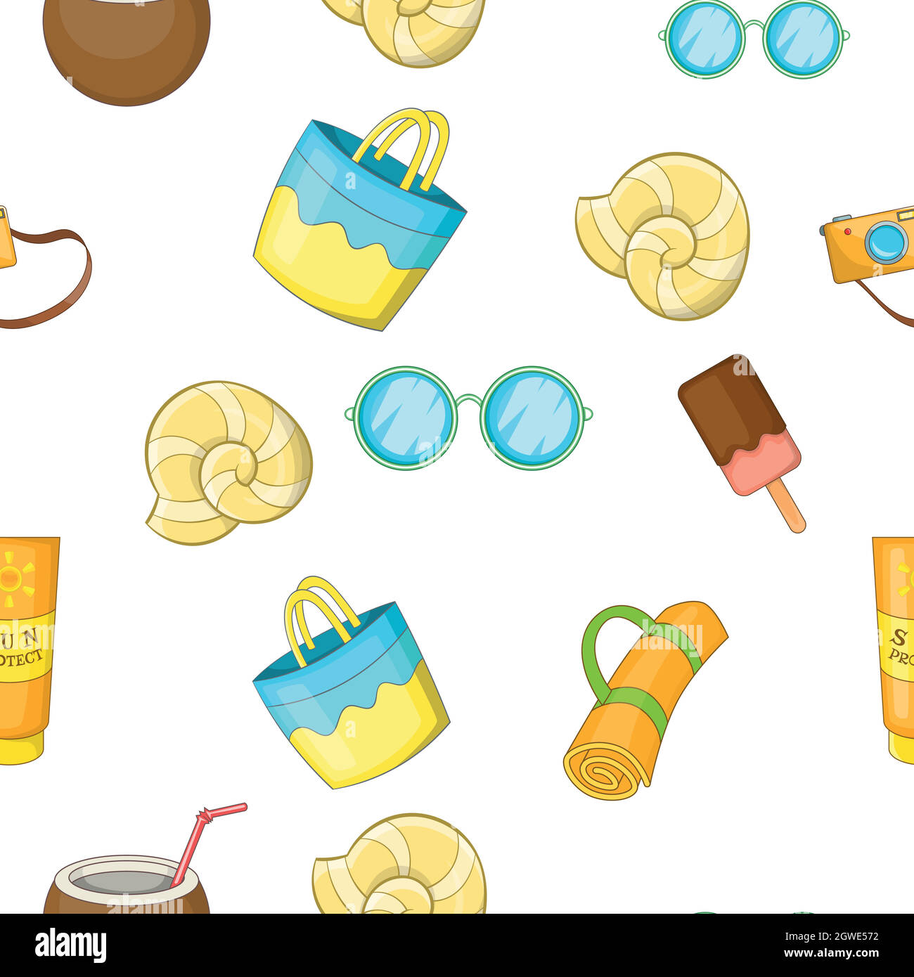 Pattern web coconut background Stock Vector Images - Alamy