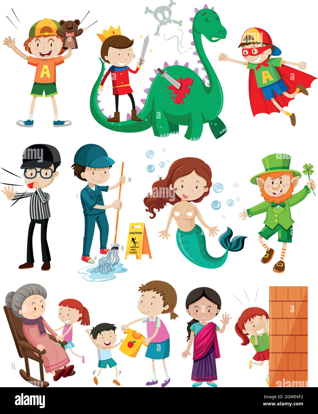 People doing different activities Stock Vector Image & Art - Alamy