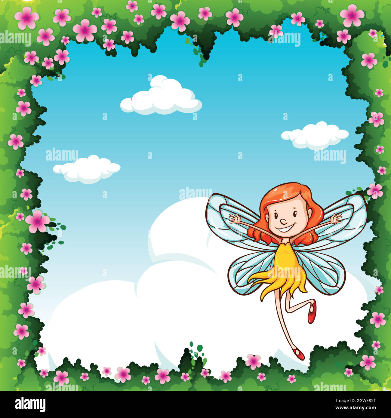 Tiny fairy Stock Vector Images - Alamy