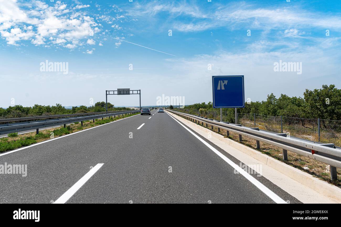 Cars are driving on the expressway Stock Photo - Alamy