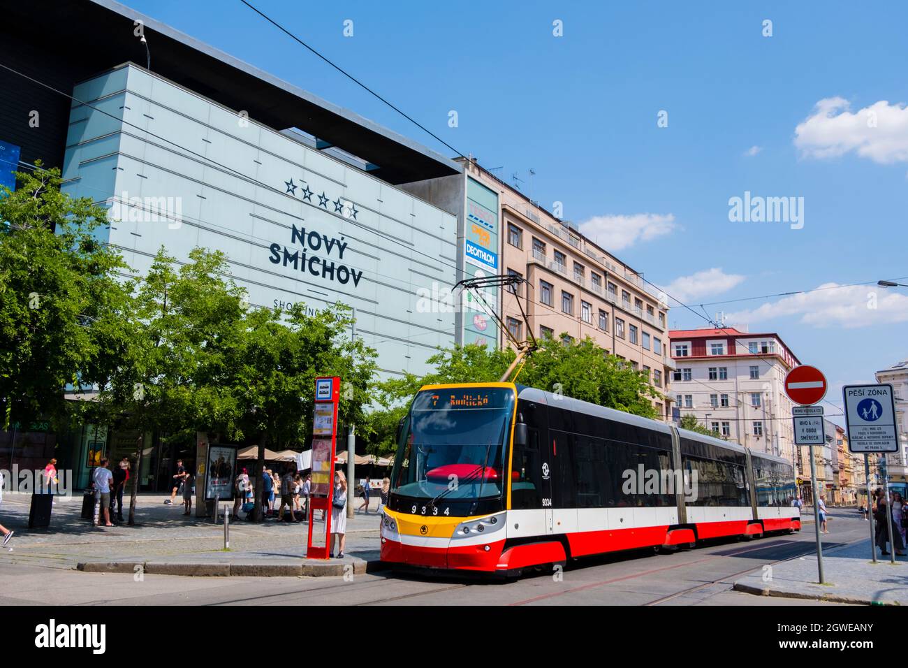 Smichov city hi-res stock photography and images - Alamy