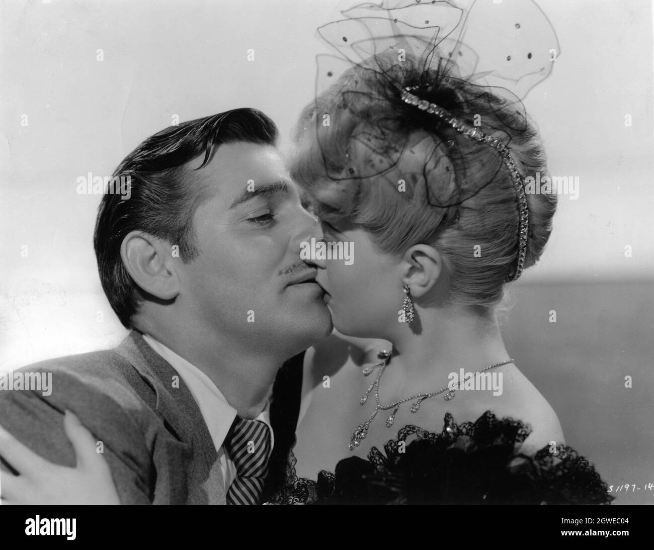 CLARK GABLE and LANA TURNER Portrait by CLARENCE SINCLAIR BULL in HONKY ...
