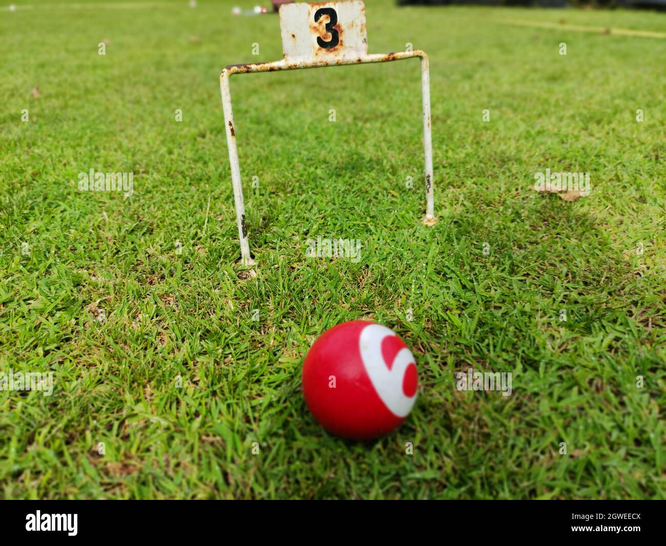 Gate and ball hi-res stock photography and images - Alamy