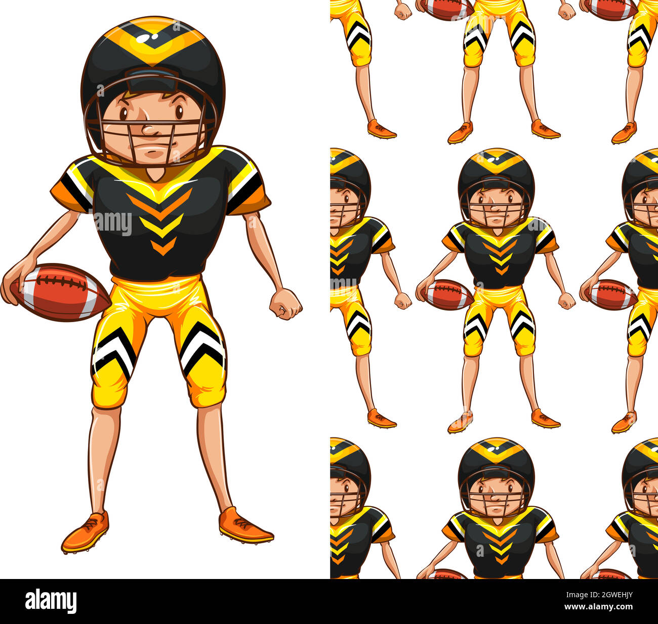 Gridiron pattern Stock Vector Images - Alamy