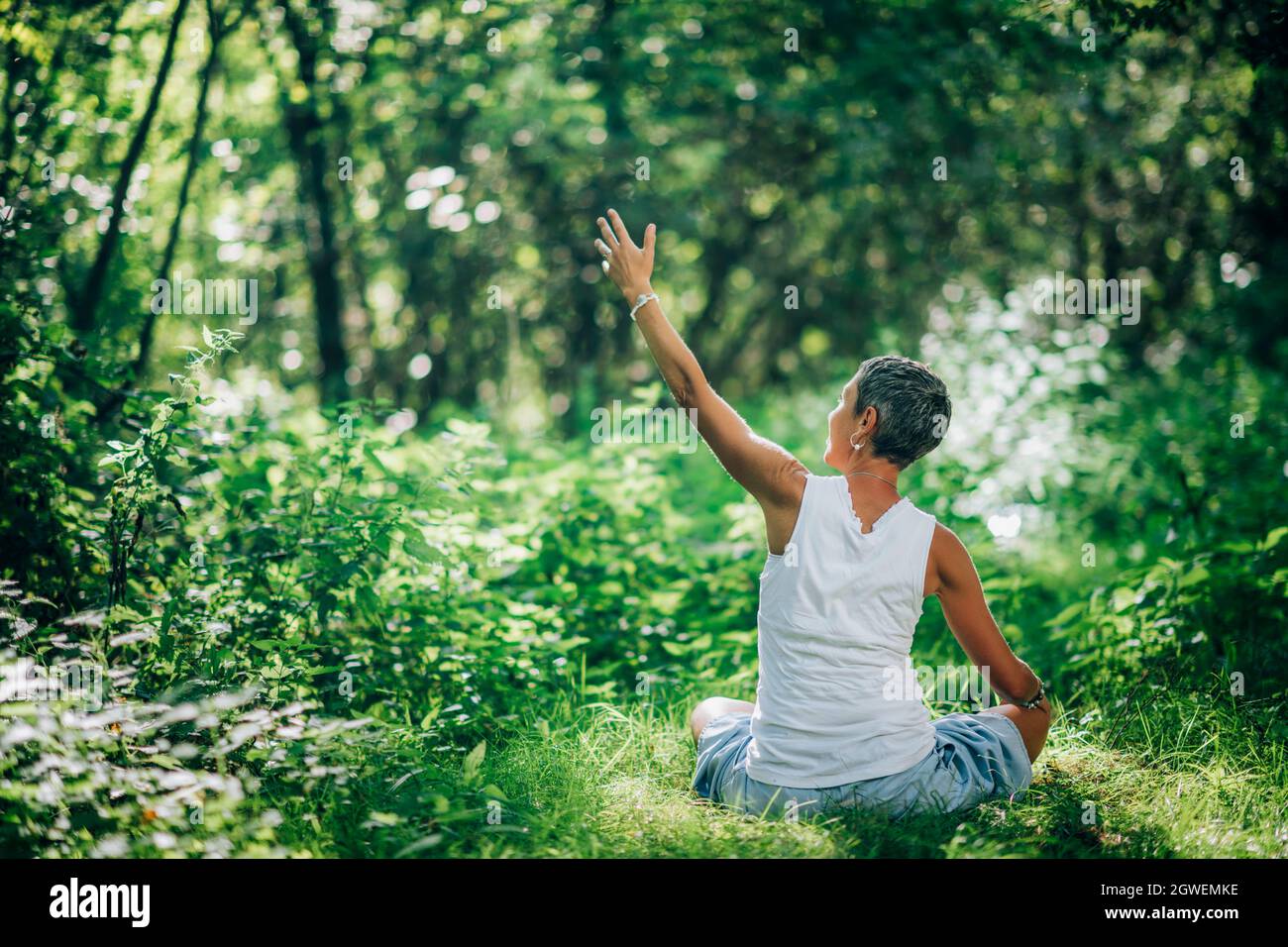 Connecting with nature hi-res stock photography and images - Alamy