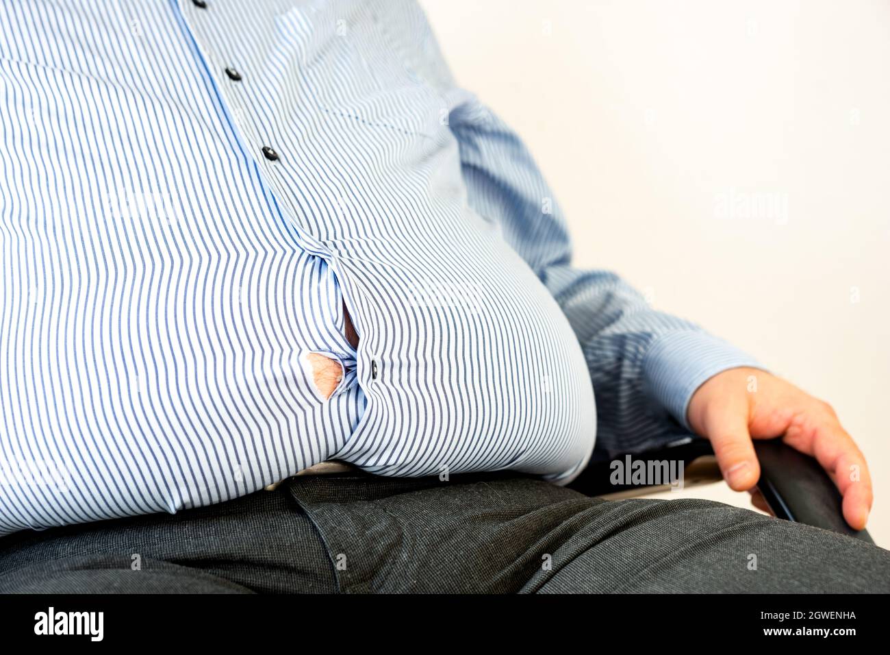 Pot belly human body hi-res stock photography and images - Alamy