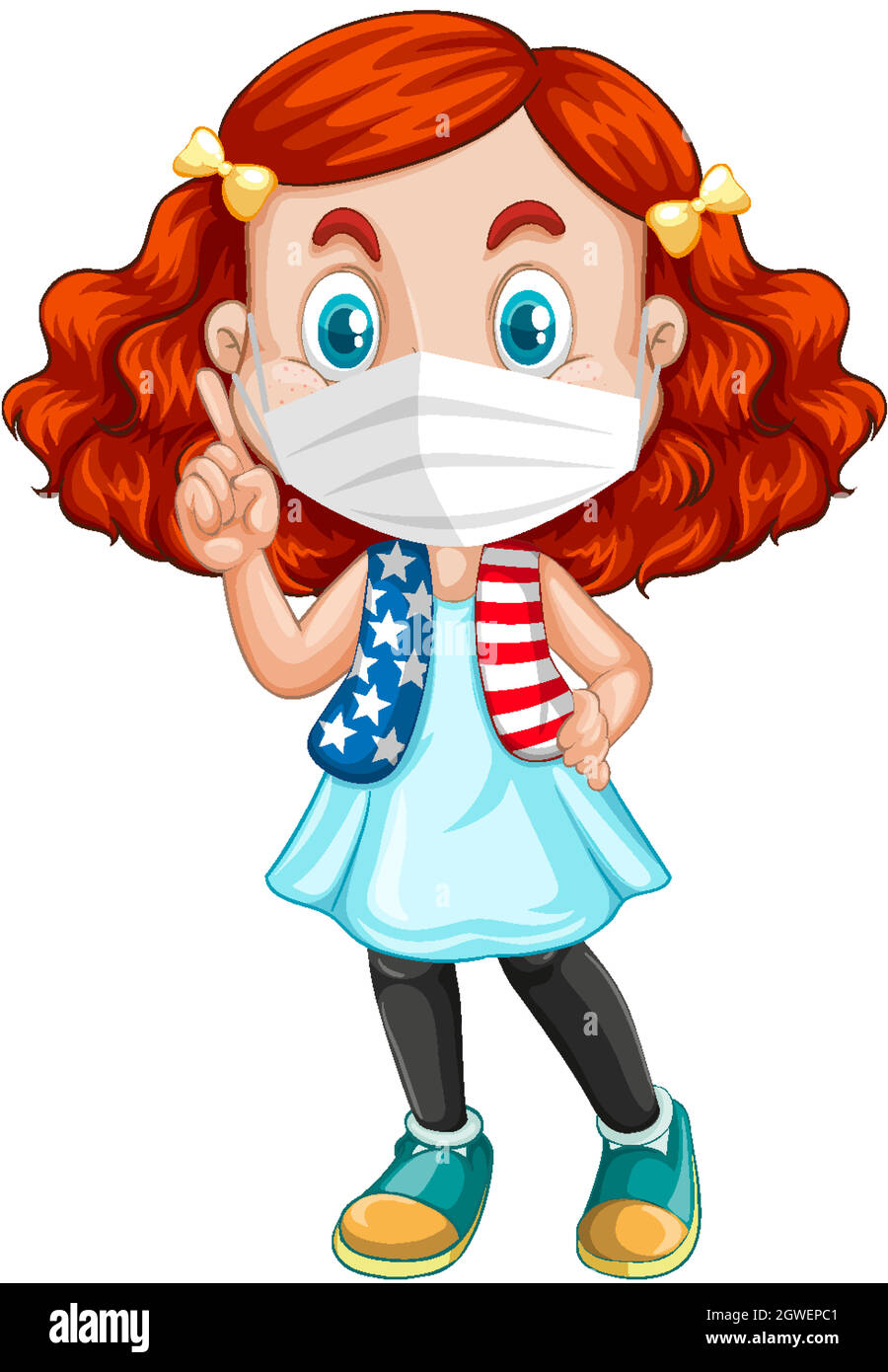 Children wearing red Stock Vector Images - Alamy