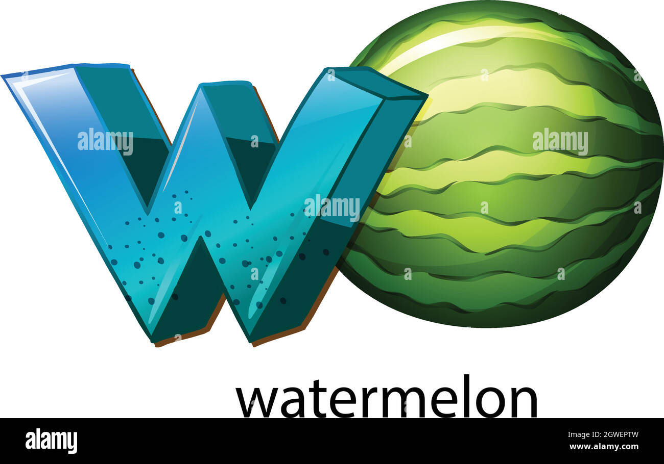 W c letter Cut Out Stock Images & Pictures - Alamy