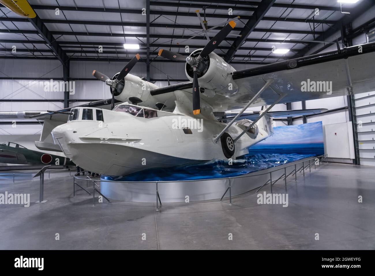 A Consolidated PBY-5A Catalina flying boat in the Pima Air & Space ...