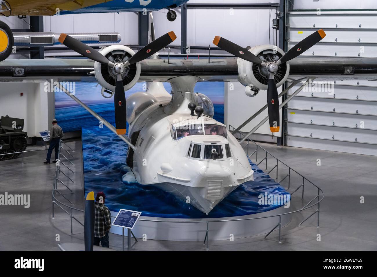 A Consolidated PBY-5A Catalina flying boat in the Pima Air & Space ...