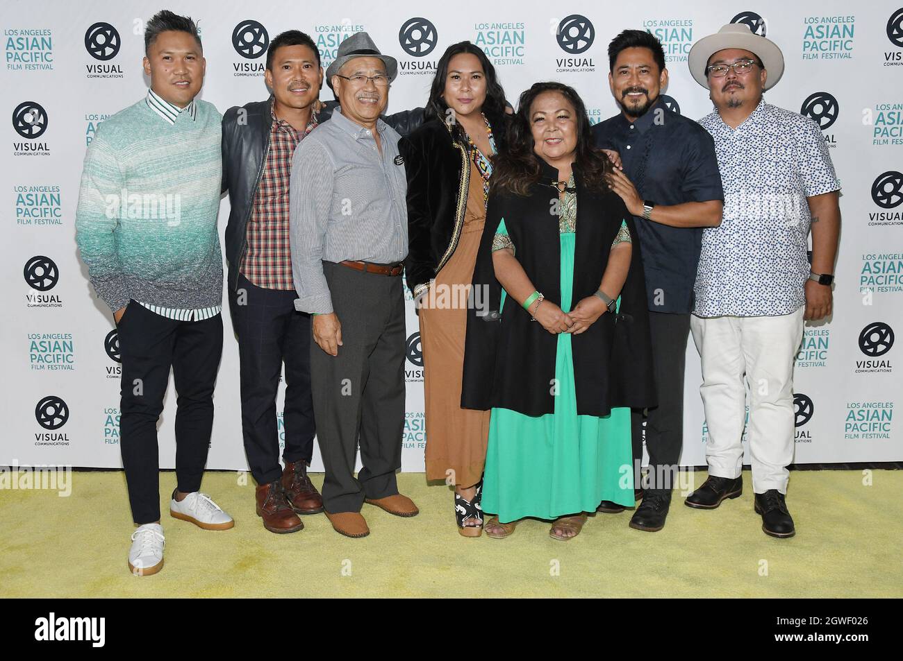 Los Angeles, USA. 02nd Oct, 2021. (L-R) Basco Family - Dante Basco ...