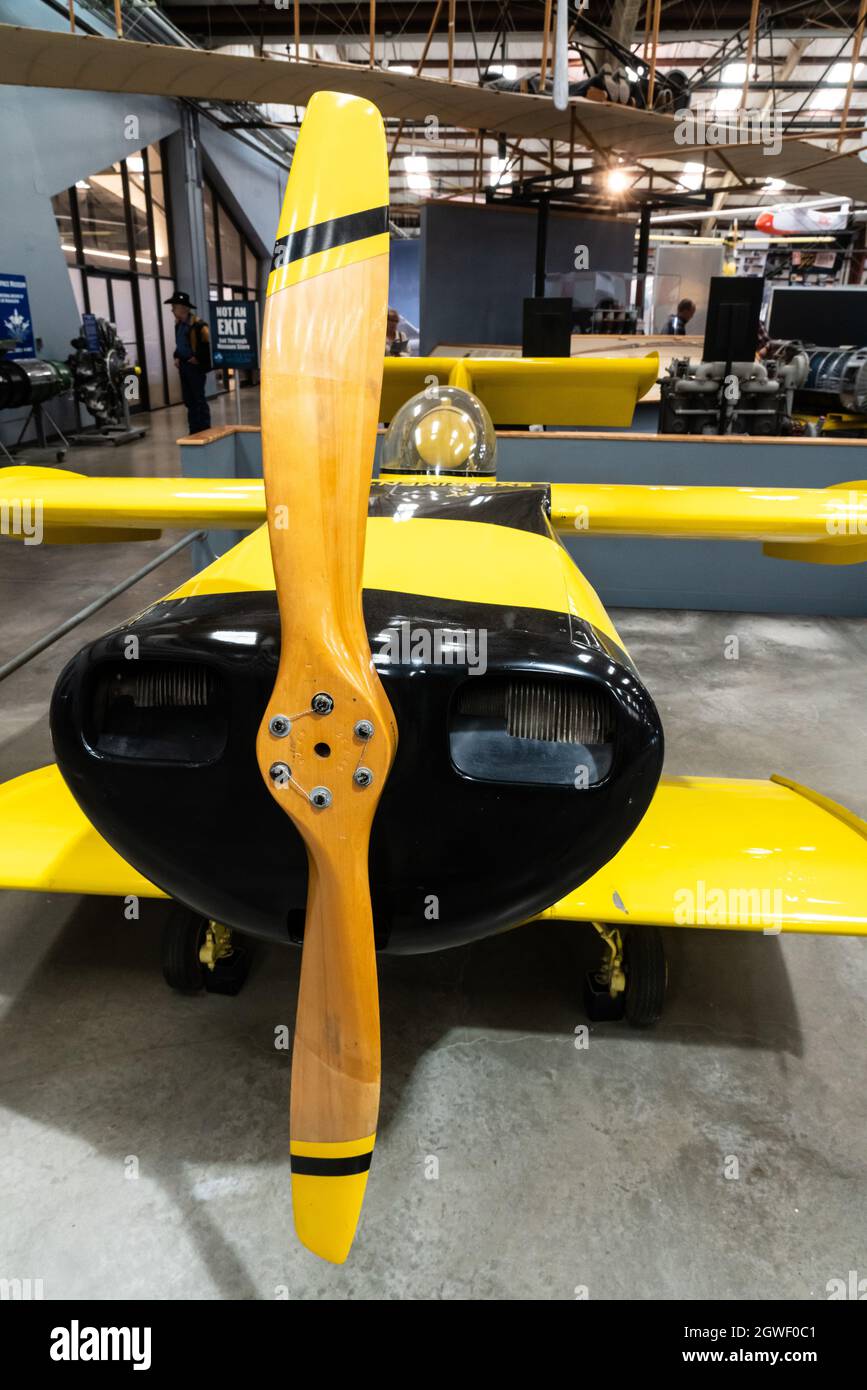 The Starr Bumble Bee in the Pima Air & Space Museum, Tucson, Arizona ...