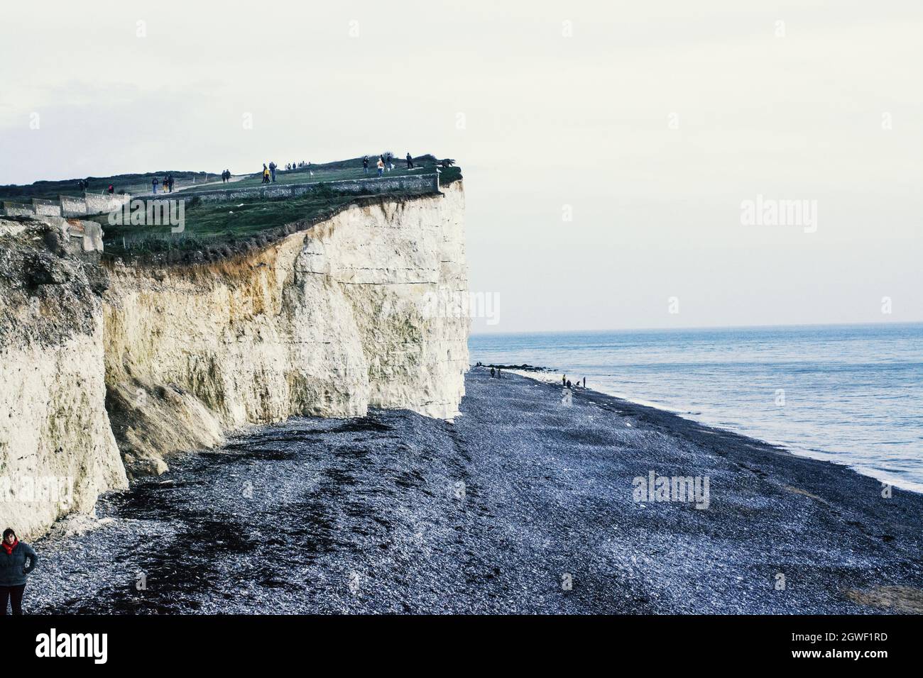 Seven Sisters cliffs in UK on the English Channel coast Stock Photo - Alamy
