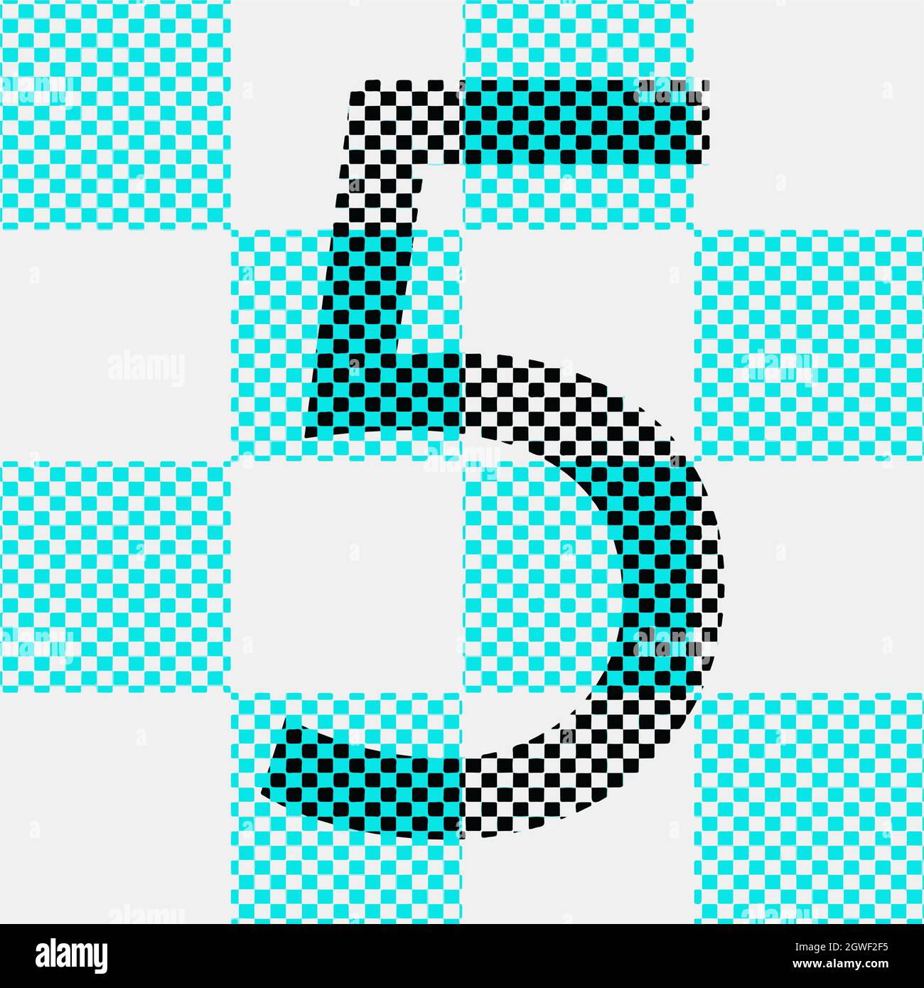 Number sign vector image.Abstract background Stock Vector Image & Art ...