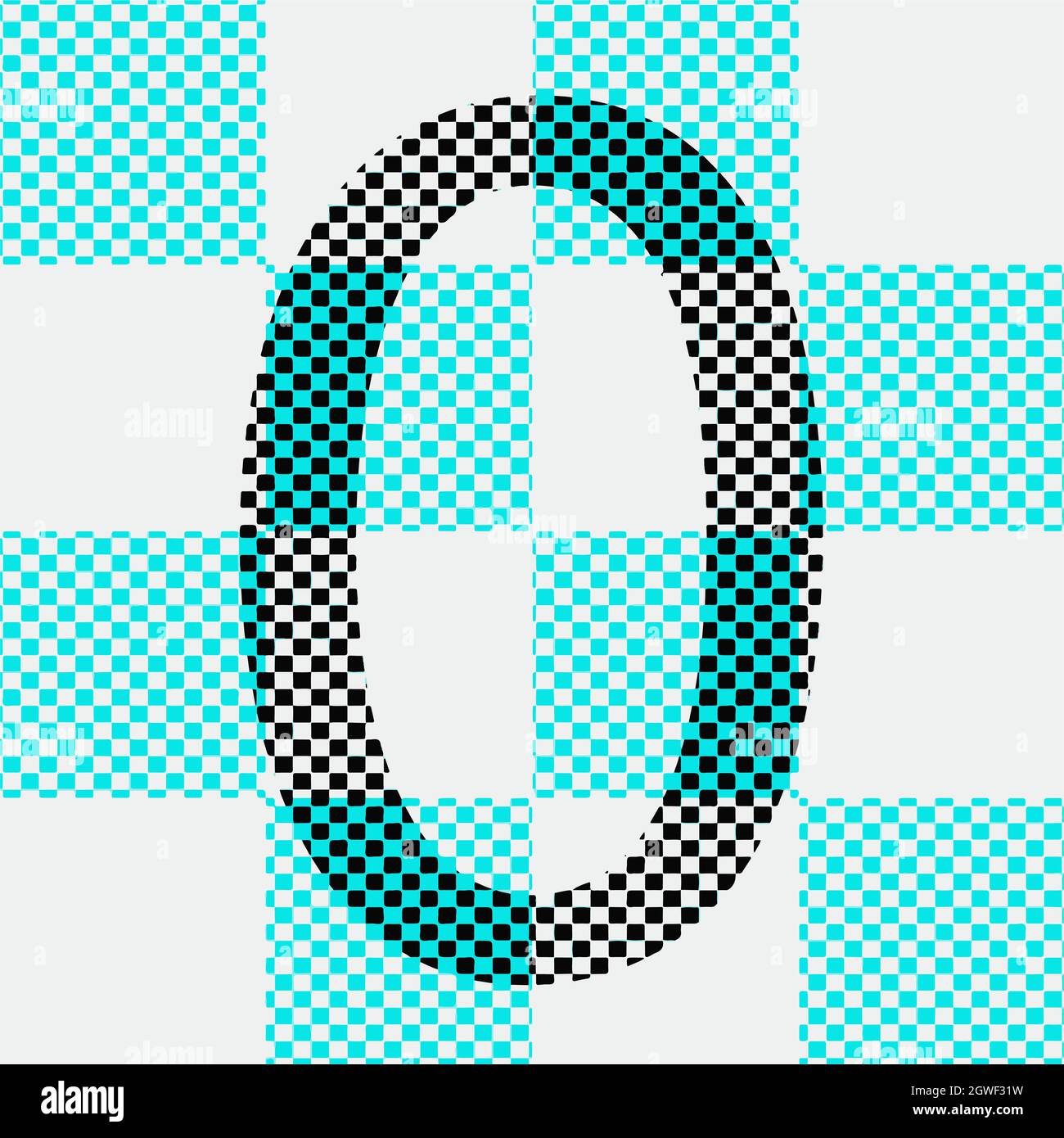Number sign vector image.Abstract background Stock Vector Image & Art ...