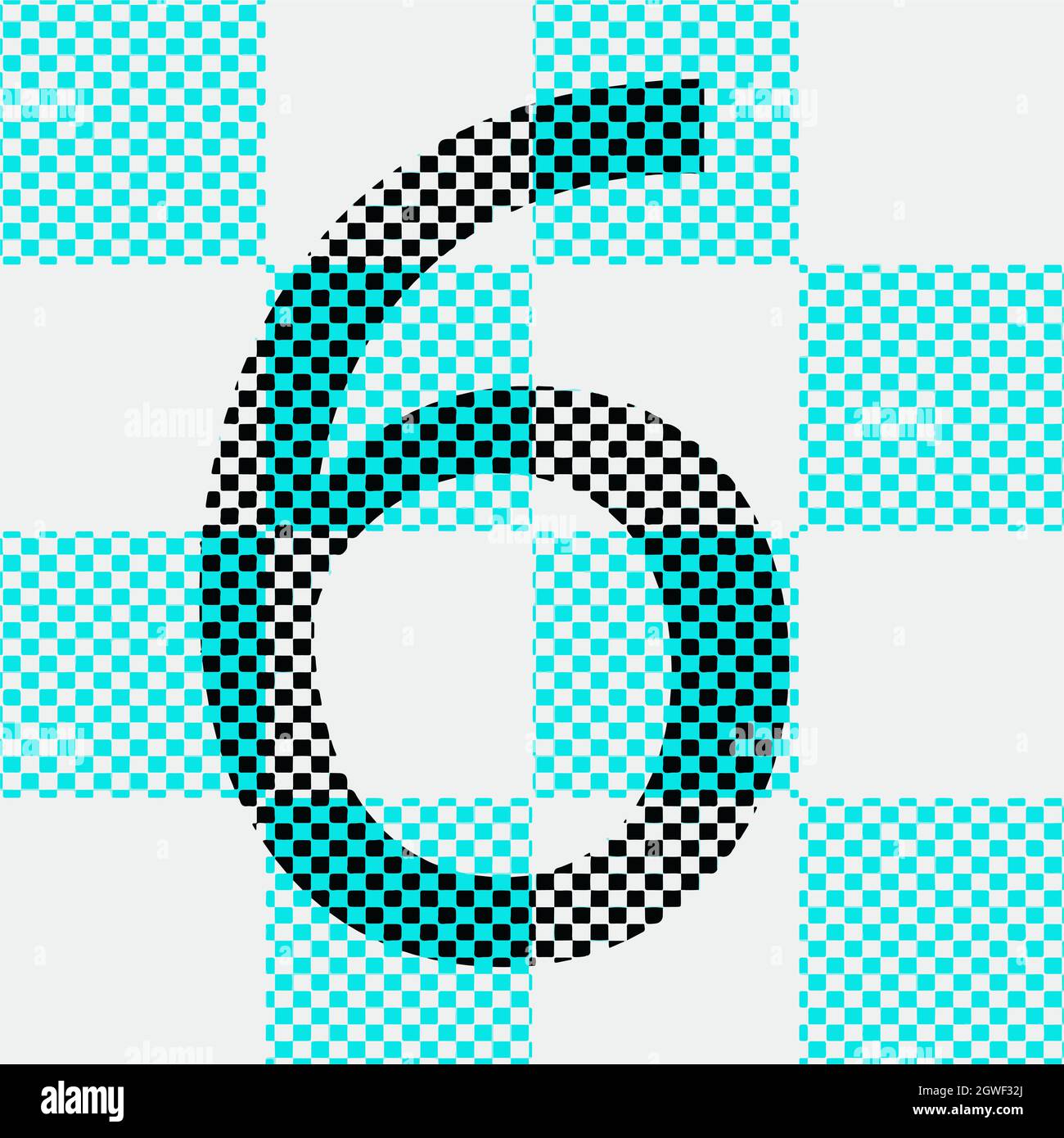 Number sign vector image.Abstract background Stock Vector Image & Art ...
