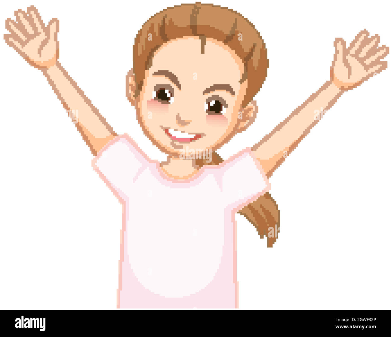 Cartoon lady Stock Vector Images - Alamy