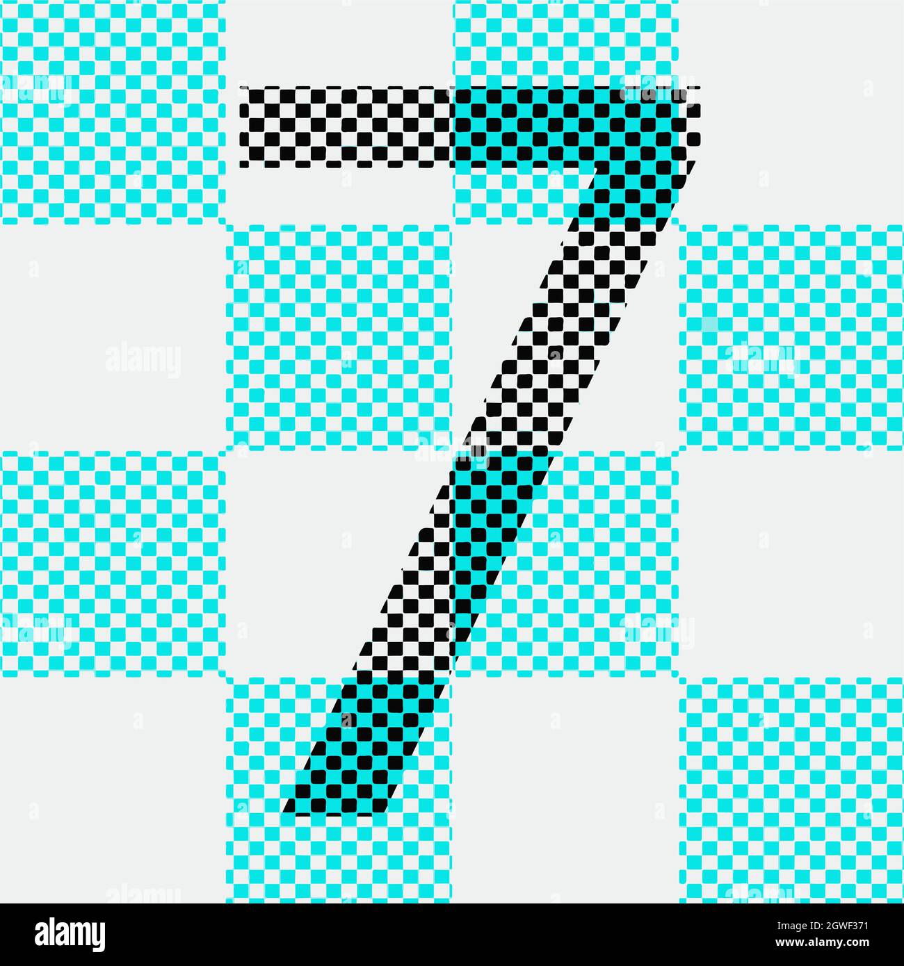 Number sign vector image.Abstract background Stock Vector Image & Art ...