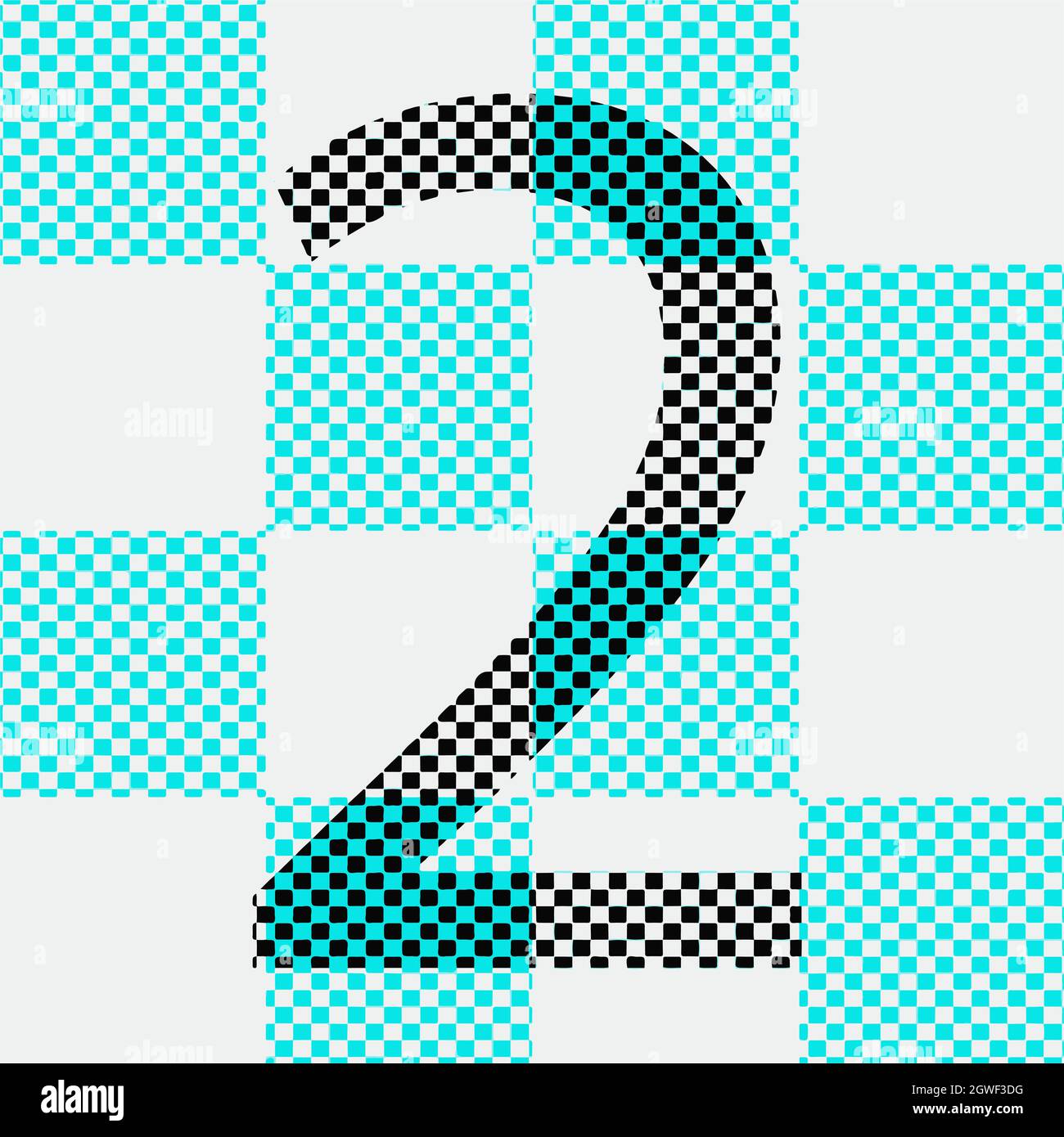 Number sign vector image.Abstract background Stock Vector Image & Art ...