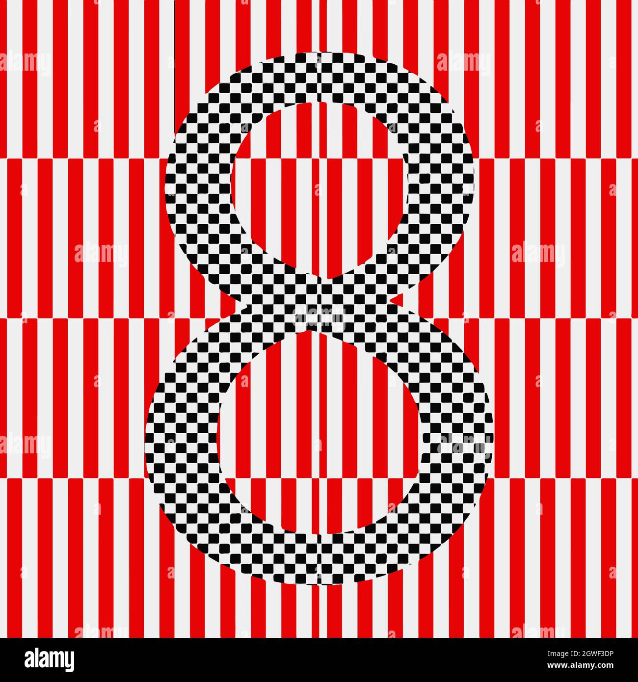 Number sign vector image.Abstract background Stock Vector Image & Art ...