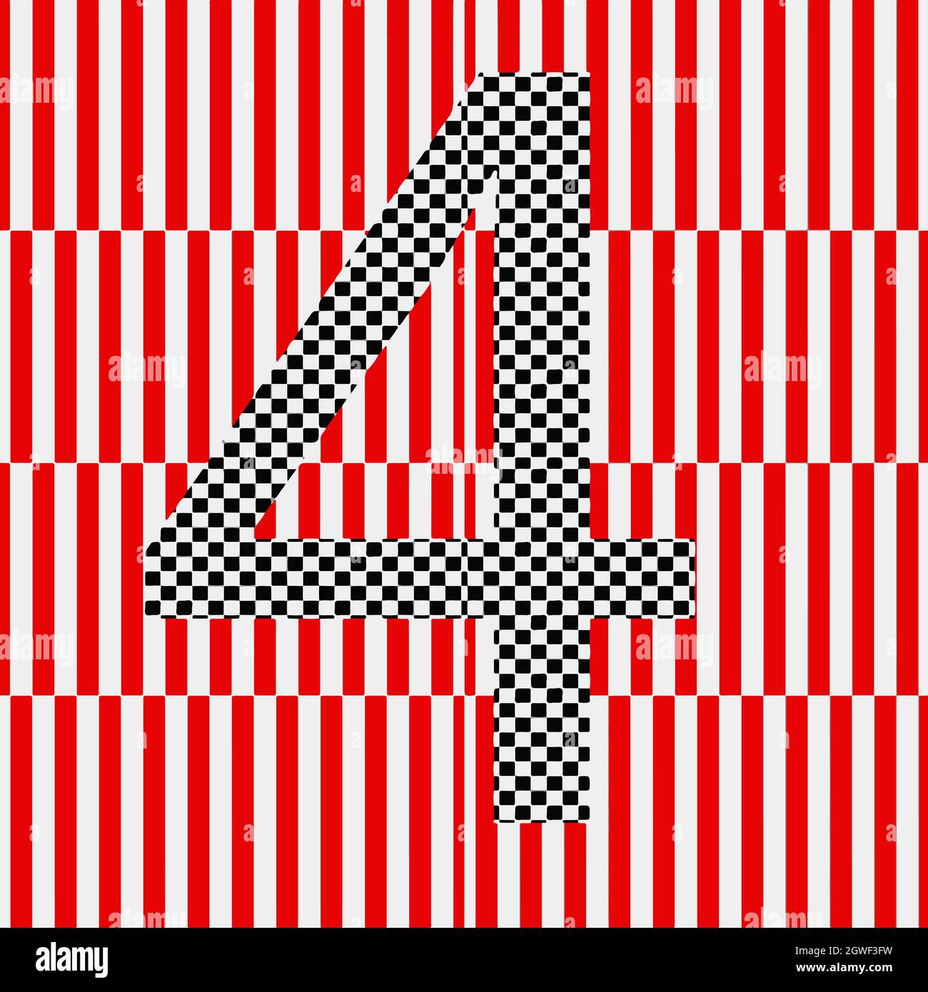 Number sign vector image.Abstract background Stock Vector Image & Art ...