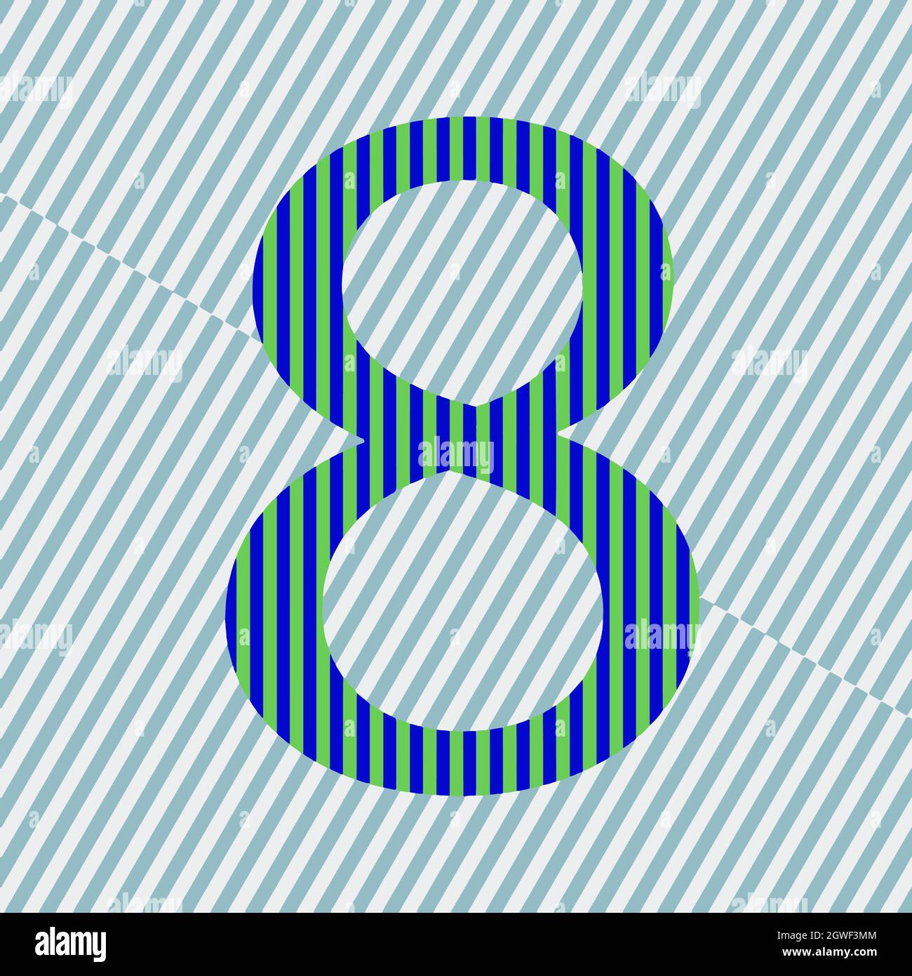 Number sign vector image.Abstract background Stock Vector Image & Art ...