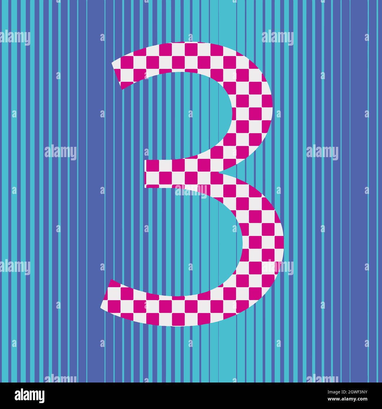 Number sign vector image.Abstract background Stock Vector Image & Art ...