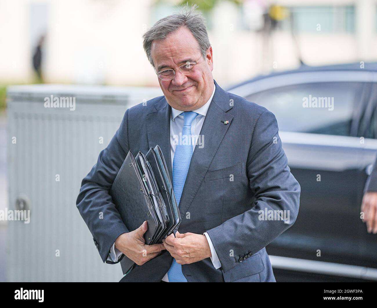 Berlin, Germany. 03rd Oct, 2021. Armin Laschet, CDU Federal Chairman ...