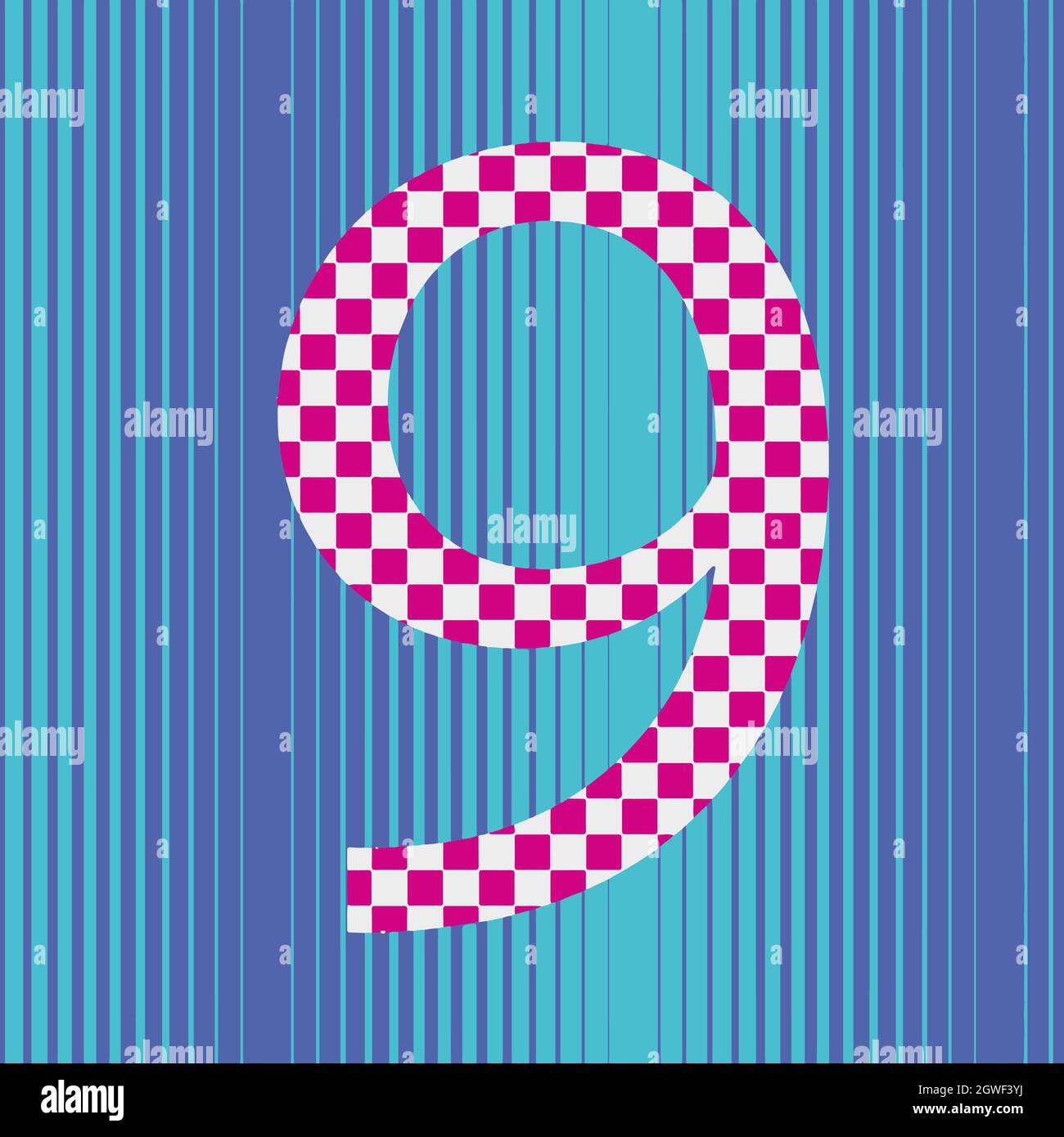 Number sign vector image.Abstract background Stock Vector Image & Art ...