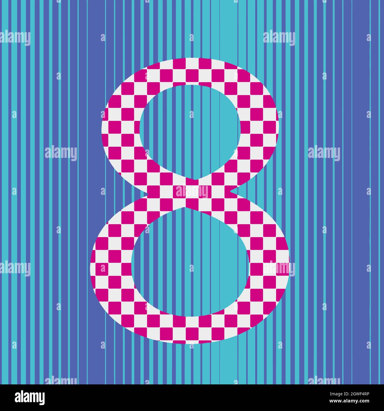 Number sign vector image.Abstract background Stock Vector Image & Art ...