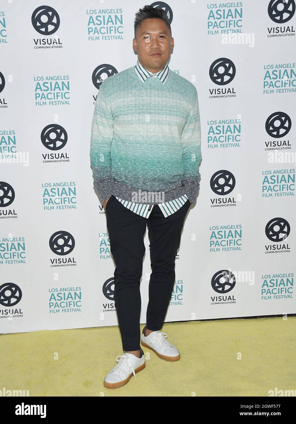 Dante Basco arrives at the 2021 Los Angeles Asian Pacific Film Festival ...
